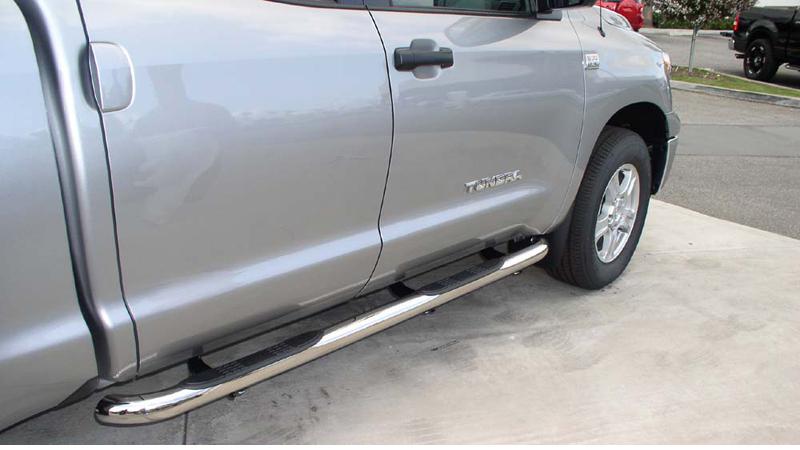 Find 2013 Tundra Double Cab Nerf Bars Side Steps Rails Running Board S ...