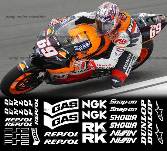 Find decal sponsor racing kit for all honda sportbikes in Kingston ...