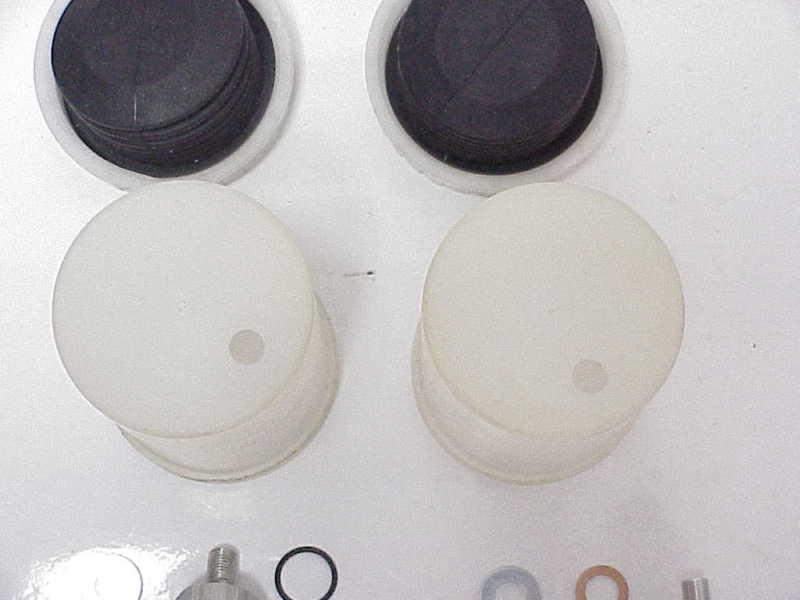 Sell 2 NEW AP Lockheed Plastic Master Cylinder Reservoirs from a NASCAR ...