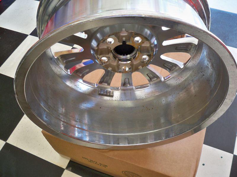 Sell 2 18'' cadillac cts NEW triple CHROME wheels rims 2012 factory oem ...
