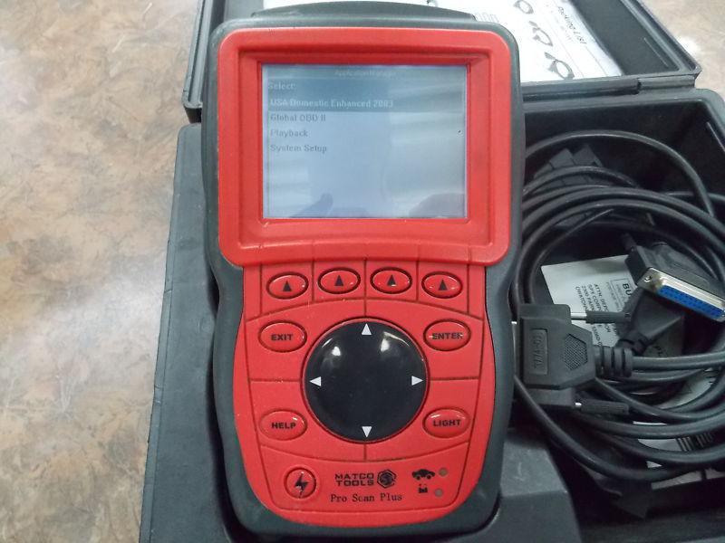 Sell Matco Tools Pro Scan Plus with case in Melbourne, Florida, US, for ...