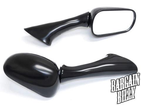 Sell Honda Black New Style Racing Mirrors L & R - CBR 600 F2 / 900RR ...