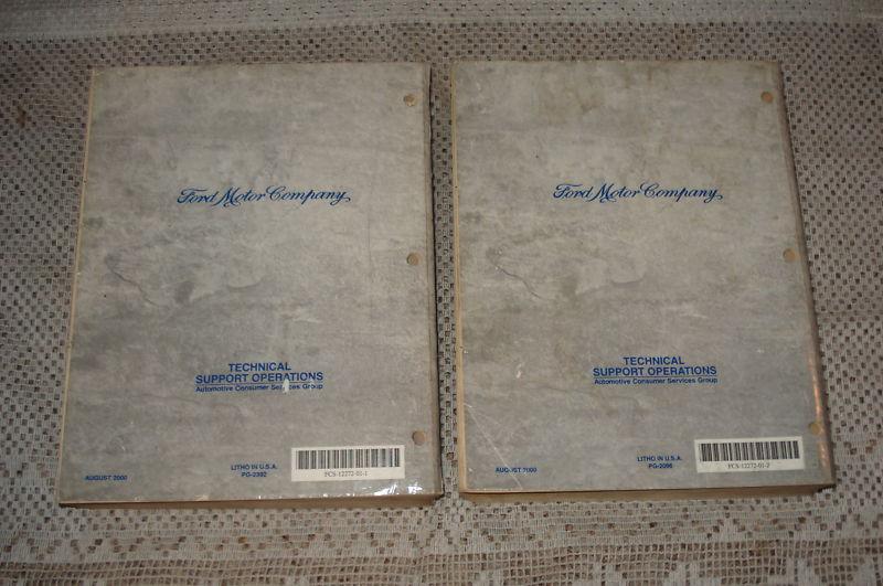 Sell 2001 FORD F-150 TRUCK SHOP MANUAL SET ORIGINAL SERVICE BOOKS in ...