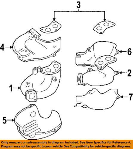 Sell SUBARU OEM 14038AA000 Exhaust Manifold Gasket/Exhaust Manifold ...