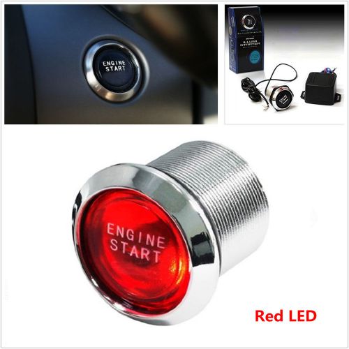 Sell Auto Car Keyless Engine Ignition Start Power Switch Red LED Push ...