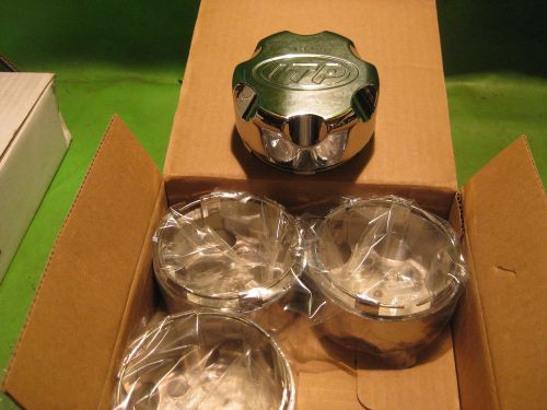 Sell ITP CHROME P110BX 4/110 4/115 PATTERN ITP CENTER CAPS (4) OEM ...