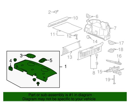 Sell Genuine GM Package Tray 25866543 in , for US $221.53