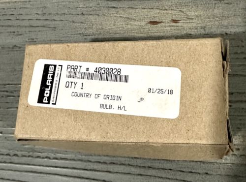 Sell NEW POLARIS OEM HEADLIGHT BULB | 4030028 in , for US $20.99