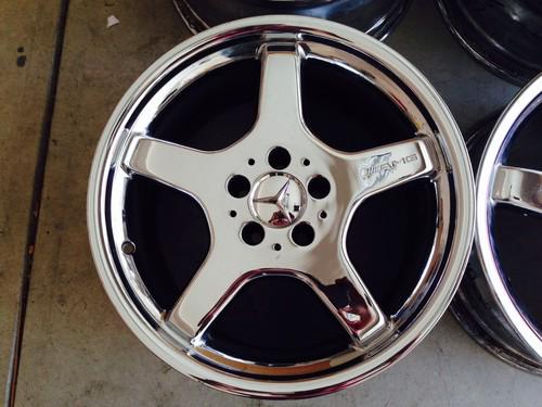 Sell 2003-2006 Chrome Mercedes SL500 R230 AMG Oem Factory Wheels Rims ...