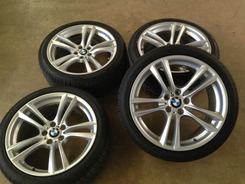 Sell (4) 20" OEM Staggered Factory BMW 550i/760i/750i Rims/Wheels ...
