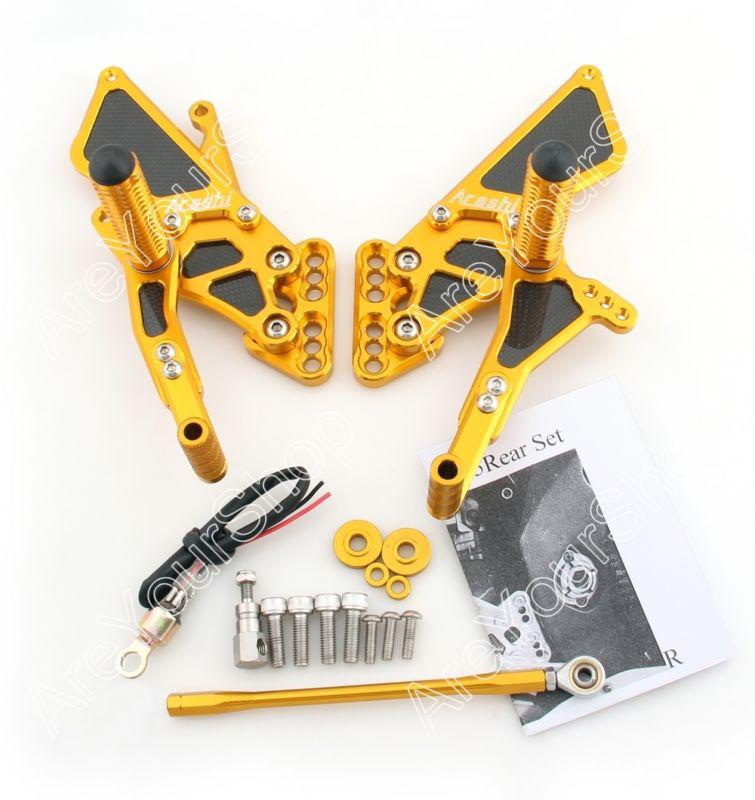 Sell Rearset Rear set Footpegs Adjustable with Carbon Fiber Suzuki ...