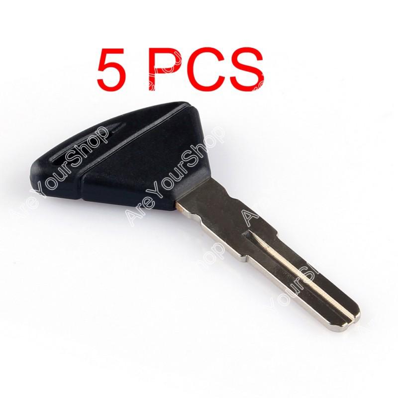 Purchase 5PCS Blade Blank Key Motorcycle For Aprilia RSV4 Tuono Dorsoduro 750 1200 Black in ...