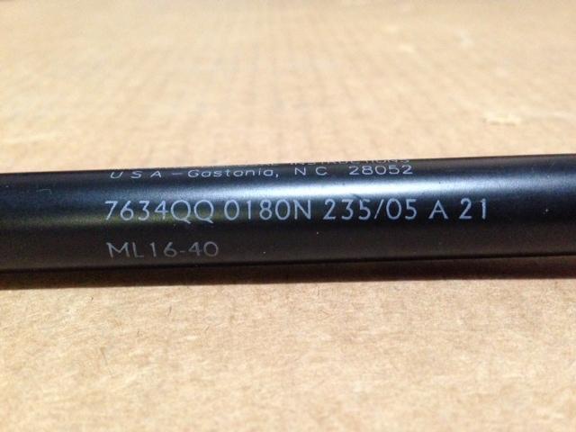 Purchase HIGH PRESSURE MASTER LIFT STRUTS ML 16-40 (set of 2) in Burr ...