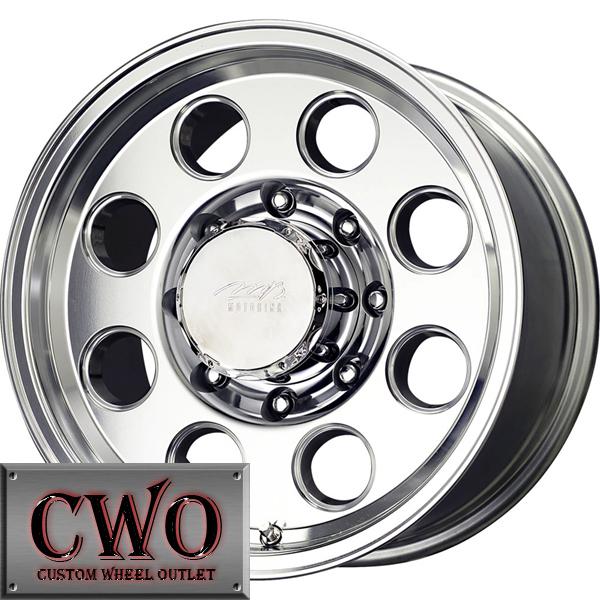 Purchase 16 Machined MB 72 Wheels Rims 6x139.7 6 Lug Sierra Titan ...