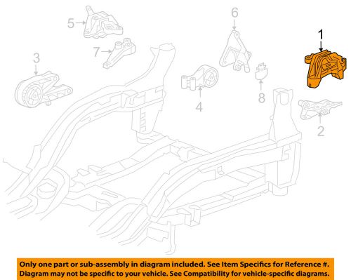Purchase Chevrolet GM OEM 11-15 Cruze-Engine Torque Strut Mount ...