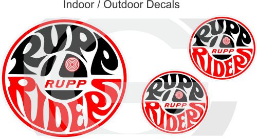 Purchase Rupp minibike DECAL SET, (3decals), REPRODUCTION in Shelby ...