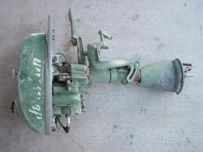 Purchase Antique..JOHNSON OUTBOARD BOAT MOTOR.. Display Collection ...