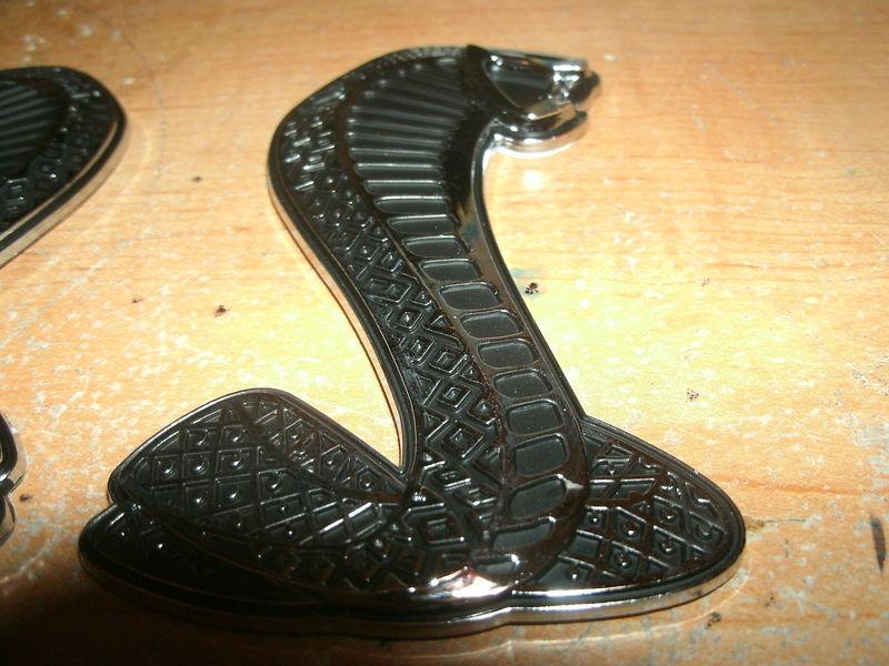 Purchase FORD MUSTANG SHELBY COBRA TORINO COBRA VINTAGE SNAKE EMBLEMS ...