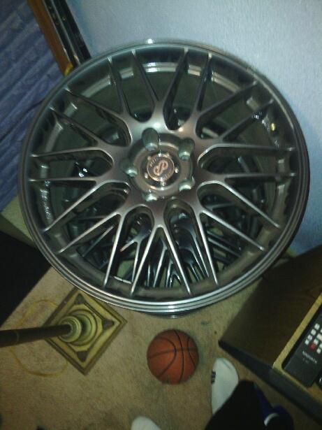 Purchase 18" x 112x 7.5 smoke gray Enkei Wheels (rim only) in New ...