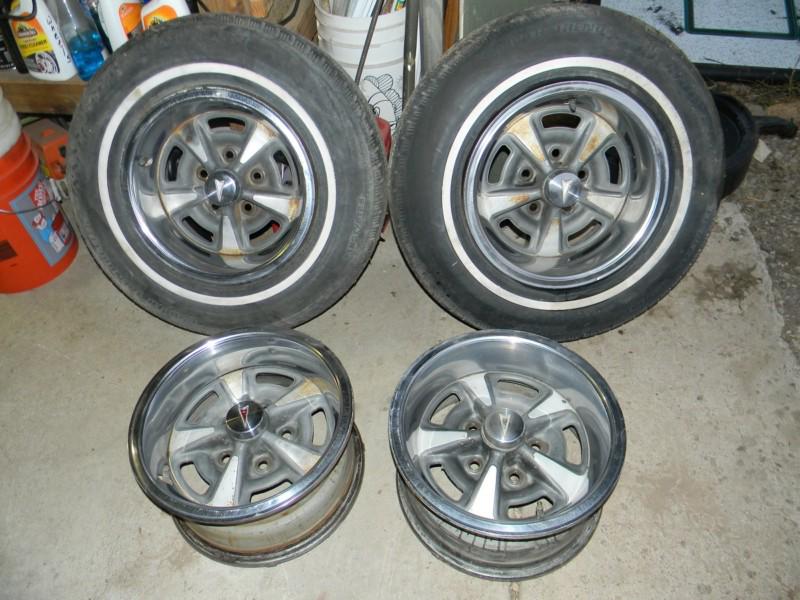 Purchase 14x7 OEM Pontiac GTO Firebird Rally II Wheels (All 4 KS Code ...