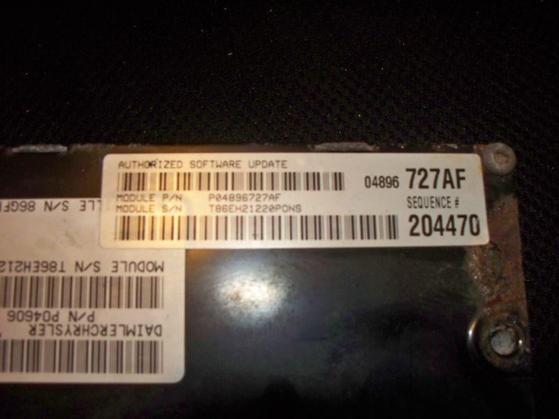 Purchase 03,04 CHRYSLER 300M,CONCORDE,DODGE INTREPID 2.7 ENGINE ...