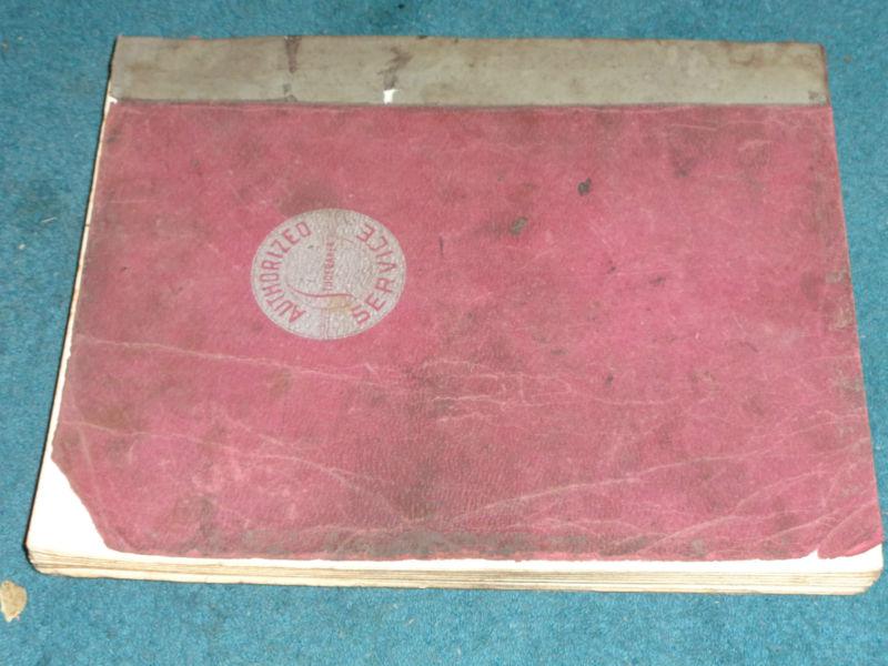 Purchase 1953 STUDEBAKER CAR SHOP MANUAL / ORIGINAL SERVICE BOOK in ...