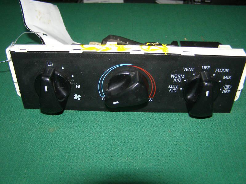 Purchase 1992 1993 1994 FORD BRONCO AC CLIMATE CONTROL OEM in ...
