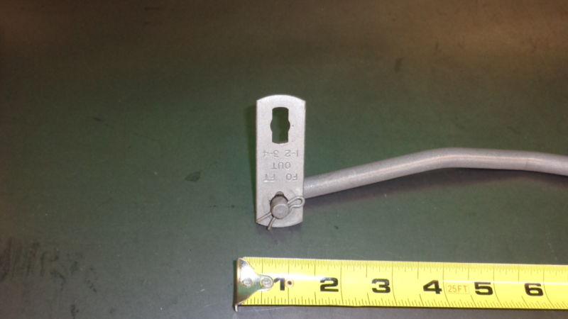 Purchase Factory Hurst 3-speed 4-speed Shifter Rod 16" Long With Tab FO ...