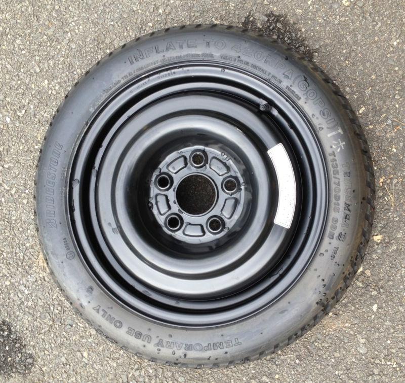 Purchase 02 03 04 05 06 ACURA RSX EMERGENCY SPARE TIRE WHEEL DONUT 135 ...