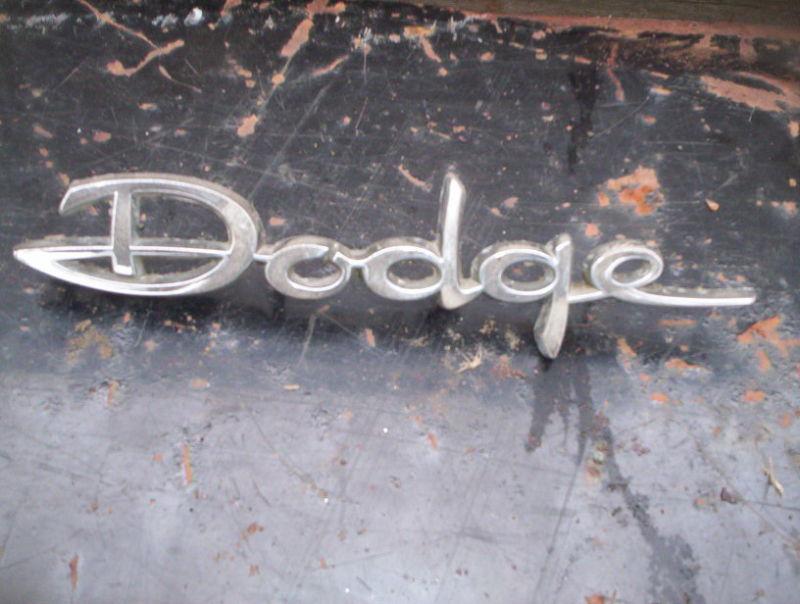 Buy 1965 65 DART “DODGE“ SCRIPT HOOD in Everett, Washington, US, for US ...