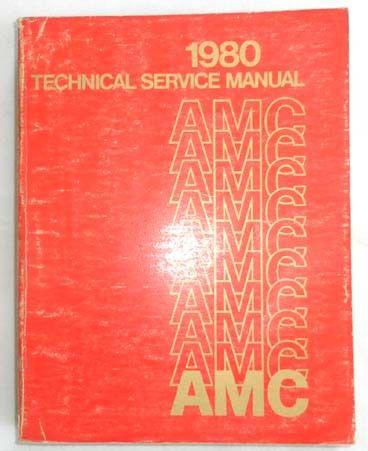Buy 1980 AMC SERVICE REPAIR MANUAL ORIGINAL AMX EAGLE SPIRIT CONCORD ...