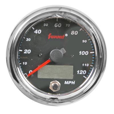 Buy Summit Racing Speedometer 0-120 MPH 3 1/2" Dia Electrical G28187-10 ...