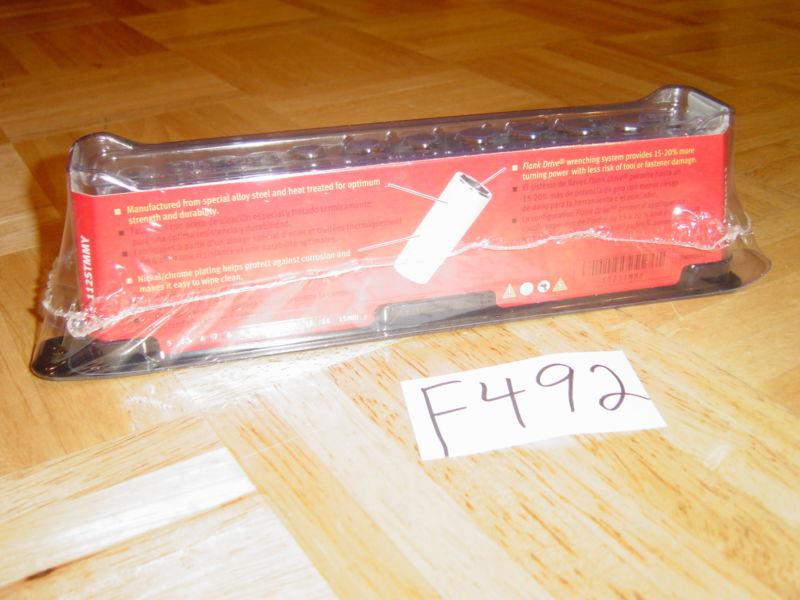 Buy SNAP ON TOOLS NEW IN WRAPPER 12 PIECE 1/4 DRIVE METRIC DEEP 6 POINT ...
