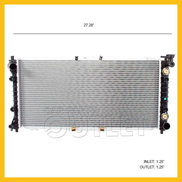 Buy 1998-1999 MAZDA 626 2.0L 4CYL RADIATOR REPLACEMENT AUTO TRANS TOC ...