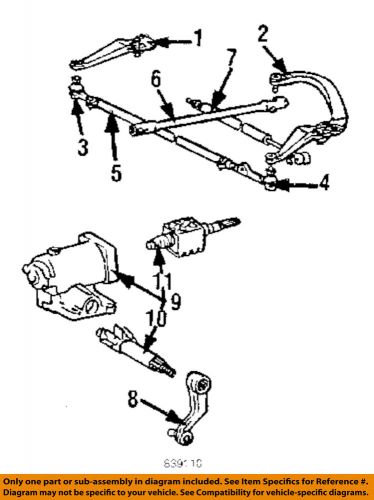 Buy TOYOTA OEM 84-85 4Runner Steering Gear-Pitman Arm 4540135130 in ...