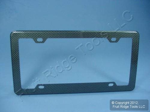 Buy Pilot Automotive WL714-CF Carbon Fiber Look Car License Plate Frame ...