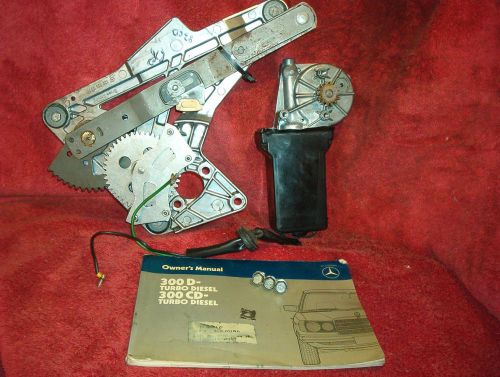 Buy MERCEDES W123 280CE 300CD LEFT REAR WINDOW REGULATOR & MOTOR ...