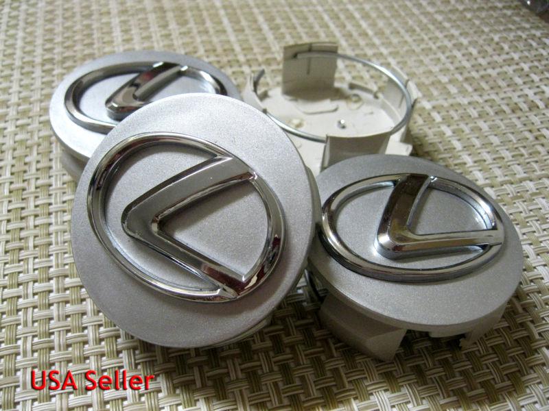 Buy 4 Pcs LEXUS Wheel Center cap Caps 62 mm IS300 ES330 GS300 GS430 ...