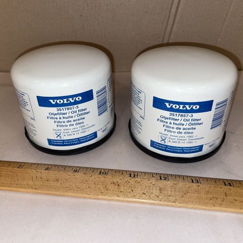 Buy Two (2) 3517857 3517857-3 Genuine Volvo OEM Volvo Penta Engine Oil ...
