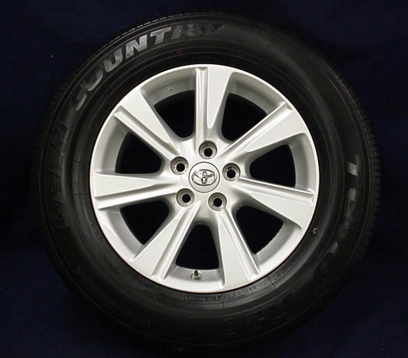 Buy TOYOTA HIGHLANDER 11-13 17" 7 SPOKE SILVER ALLOY / ALUMINUM WHEELS ...