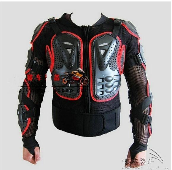Buy New Motorcycle Full Body Armor Jacket Spine Chest Protection Gear~M ...