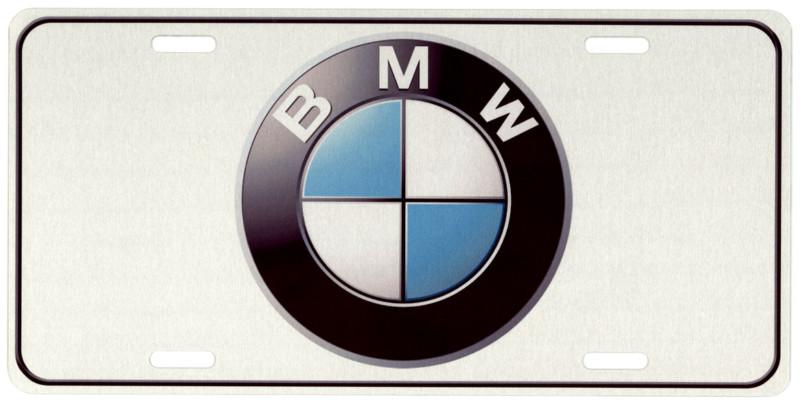 Buy BMW Glossy Silver .045" Aluminum Car License Plate in Kissimmee ...