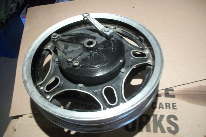 Buy Honda CB750 CB 750 CB750C Custom 1981 rear back wheel rim brake hub ...