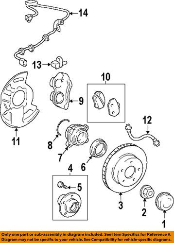 Buy TOYOTA OEM 0446560320 Brake Pad or Shoe, Front/Disc Brake Pad in ...