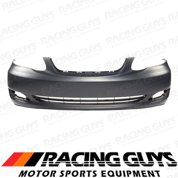 Find 05-08 TOYOTA COROLLA FRONT BUMPER COVER RAW BLACK NEW FACIAL ...