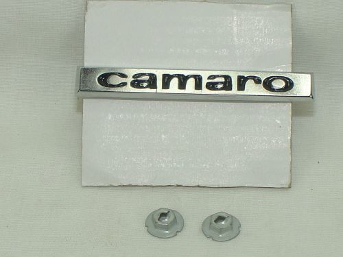 Find 1967 Camaro Header Panel or Trunk "Camaro" Emblem Assembly Show ...