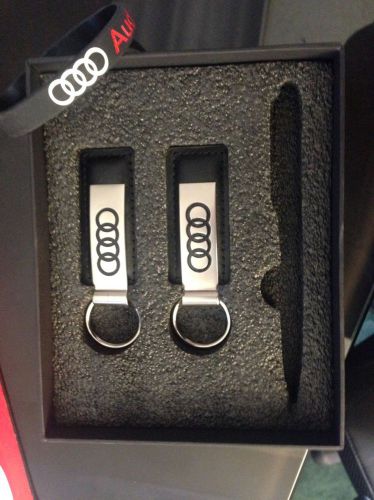 Find ** Orignal Audi Key Chains, WristBand and Box from Dealership in ...