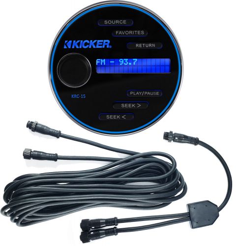 Find Kicker KRC15 Remote Commander Controler W/ 25' Extension Cable, Y ...