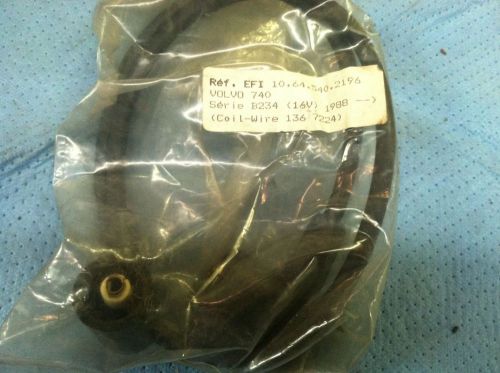 Find Genuine Volvo 740 Coil Wire Kit OEM 1367224 Ignition Cable Kit For ...