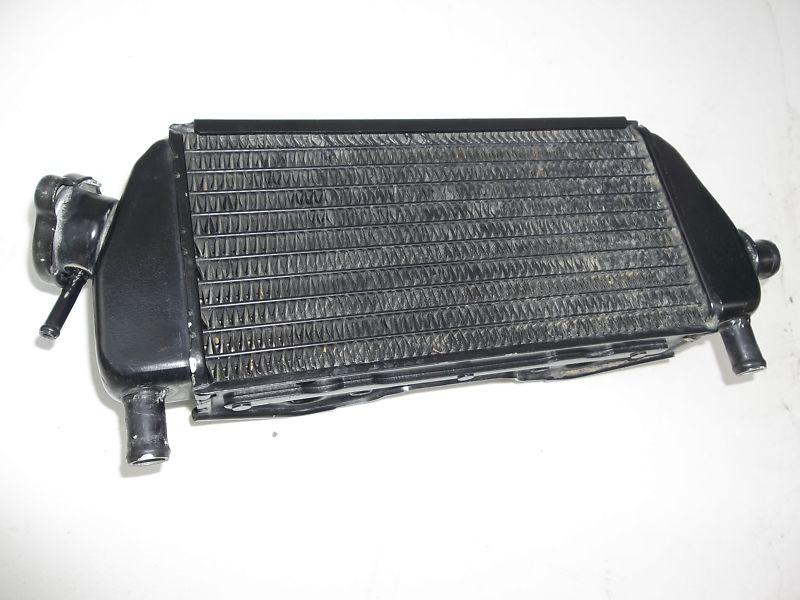 Find KAWASAKI KX250 KX 250 radiator KX 125 COOLANT RIGHT SIDE in ...